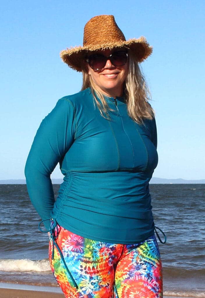 Plus Size Rash Guard for Women | Ocean Road Swimwear