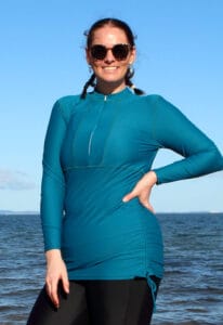 Plus Size Rash Guard for Women | oceanroadswimwear
