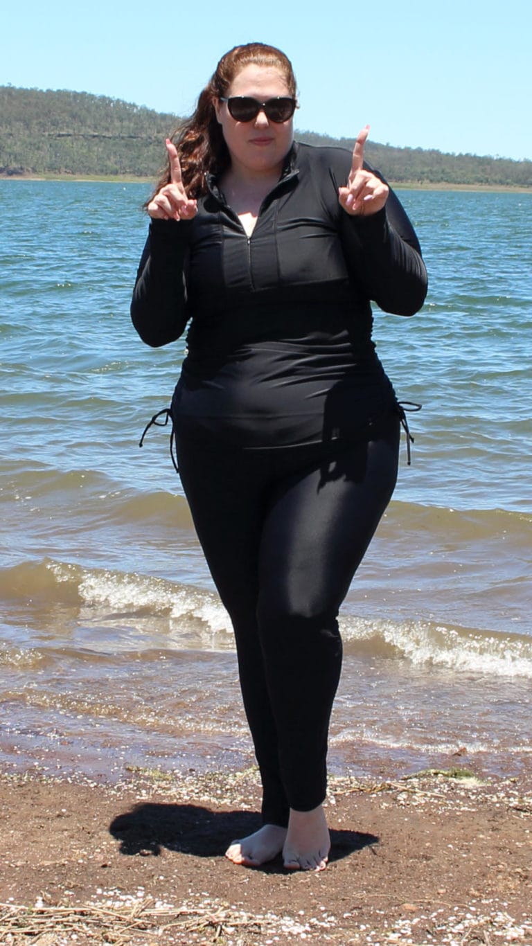 Plus Size Swim Tights For Women Oceanroadswimwear