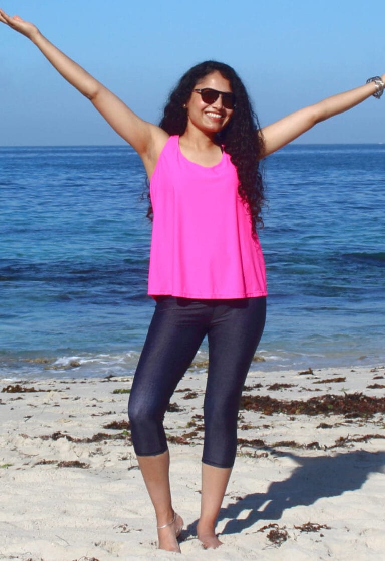 Tankini Top With Built In Bra