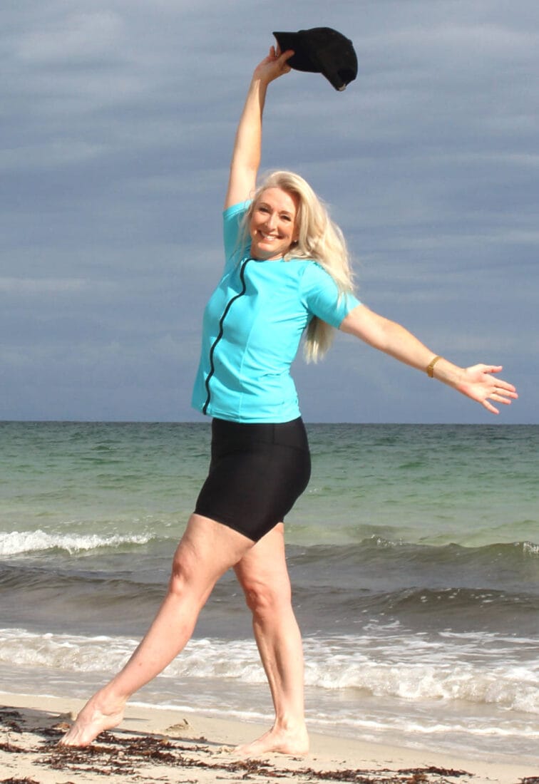 Womens Rash Guard Short Sleeve Zip Up|