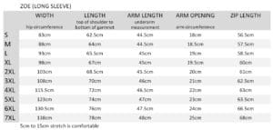 Plus Size Zip Up Rash Guard|